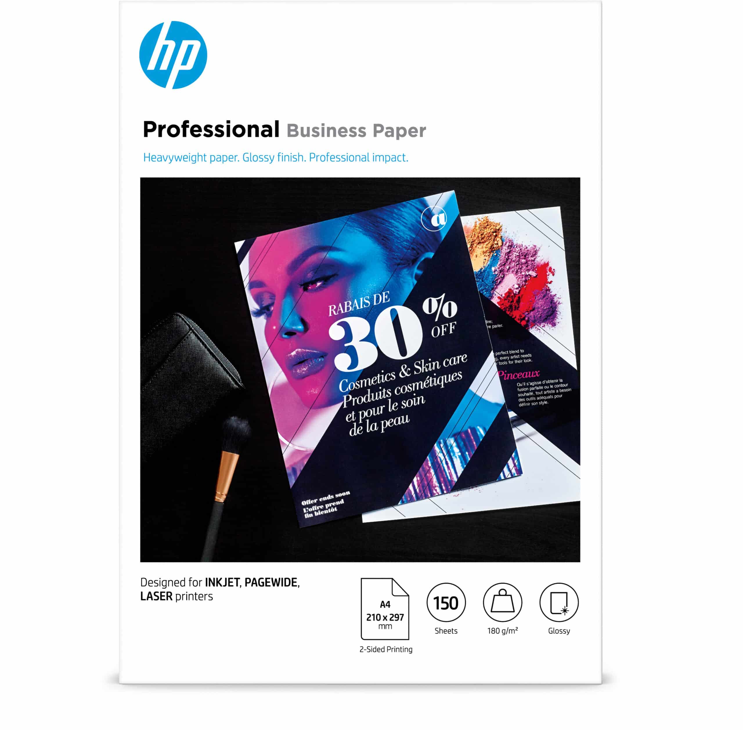HP Professional FSC Paper A4 3VK91A Multi-use Glossy 180g 150 p ...